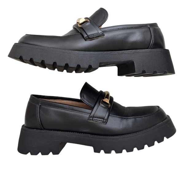 Mudd | Shoes | Mudd Platform Chunky Black Oxford Loafers 7 Y2k | Poshmark